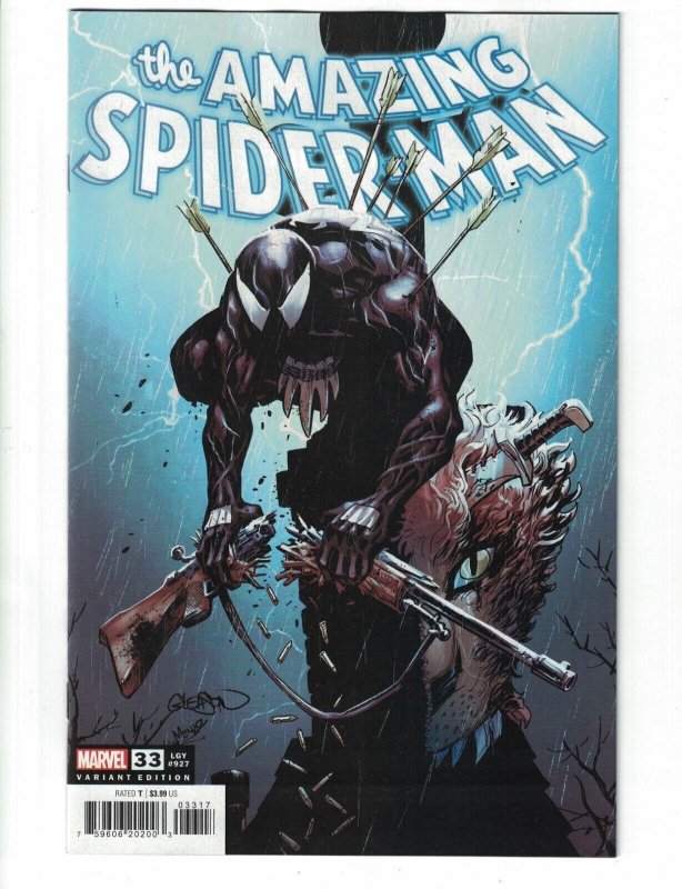Amazing Spider-Man #33 1:25 Patrick Gleason Variant Marvel Comics 2023 ...