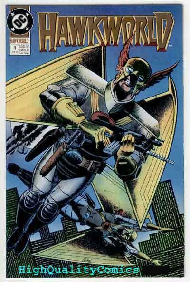 HAWKWORLD #1, NM+, Timothy Truman, 1990, Predators, Hawkgirl, more in ...