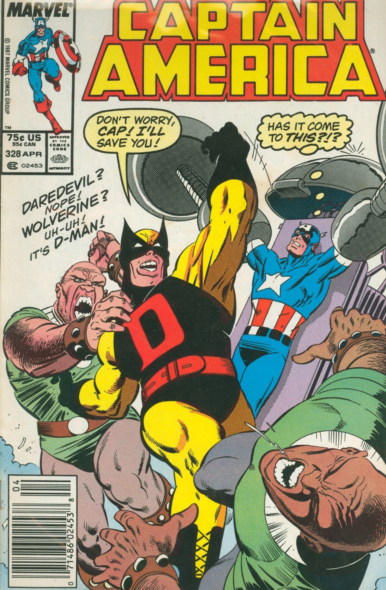 Captain America #328 | Comic Books - Modern Age, Marvel, Captain ...