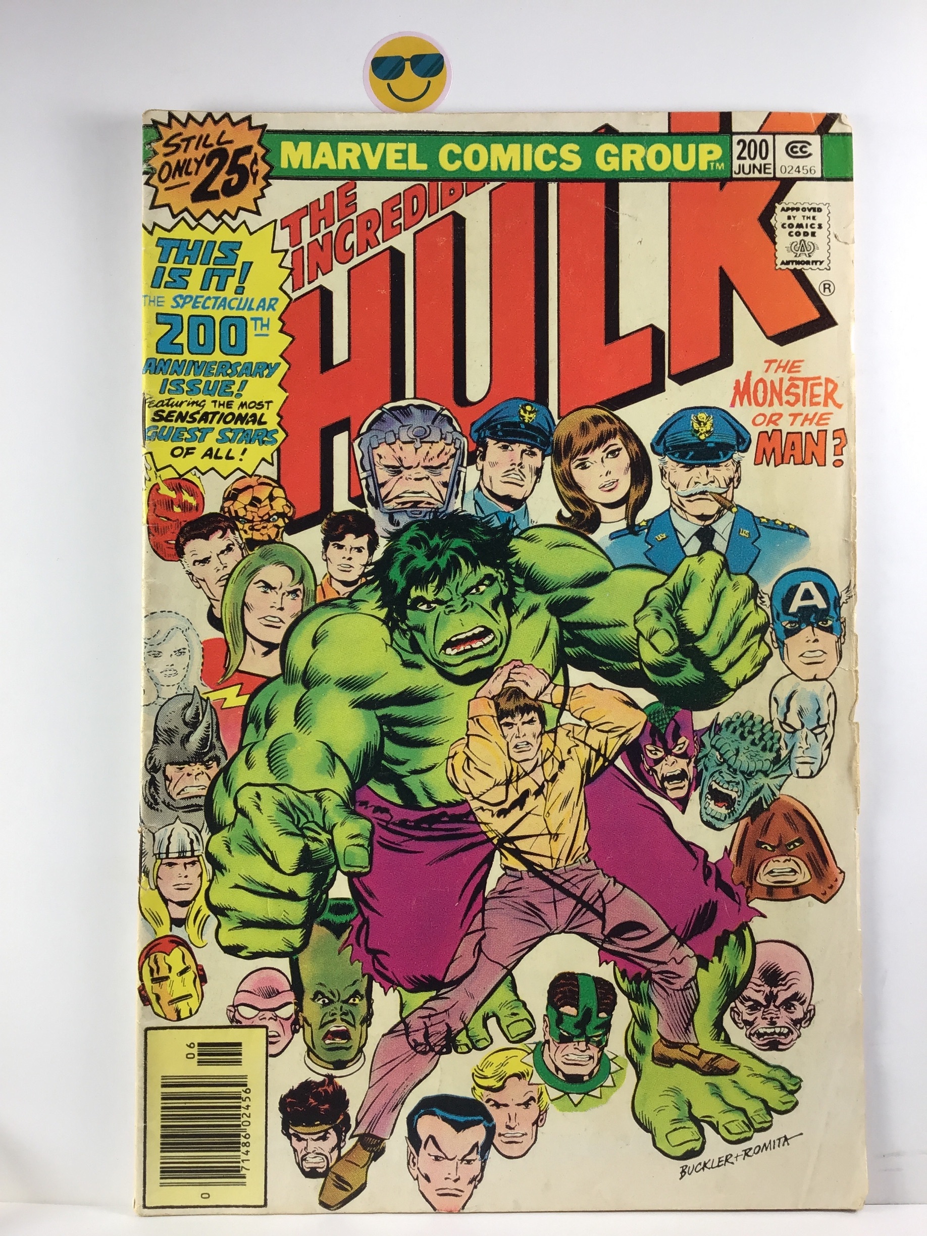 The Incredible Hulk #200 (1976)Key : Milestone issue MVP # 25 Spider ...