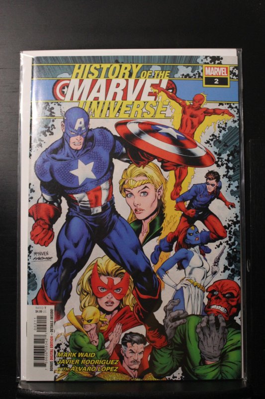 History of the Marvel Universe #2 Javier Rodríguez and Álvaro López ...