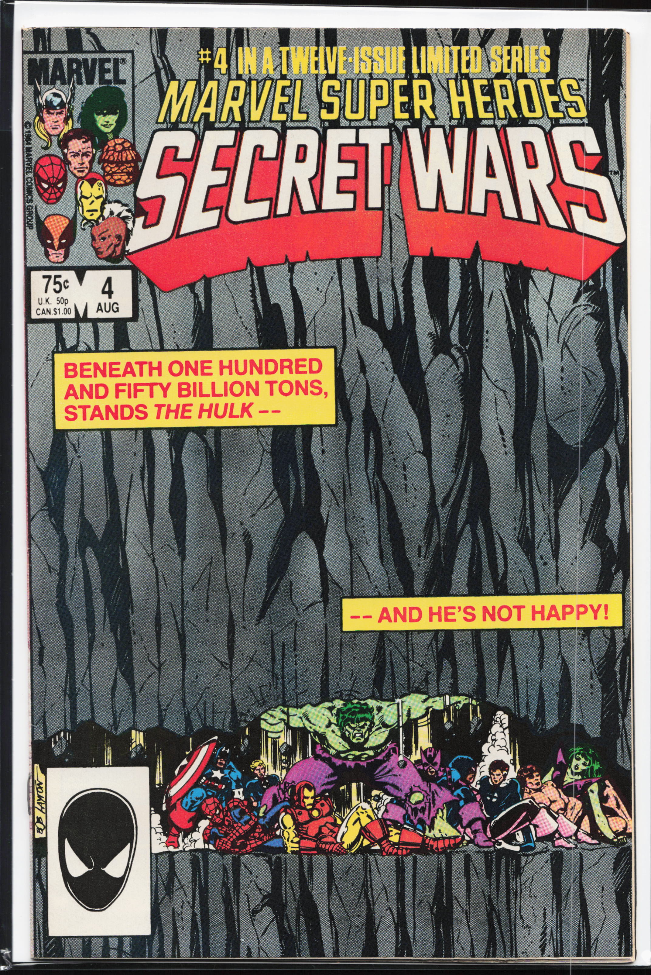 Marvel Super Heroes Secret Wars #4 (1984) | Comic Books - Copper Age ...