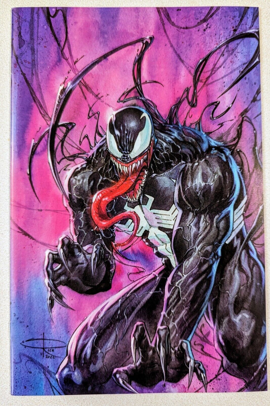 VENOM #9 NM Sabine Rich Unknown Comics Exclusive Virgin Variant | Comic ...