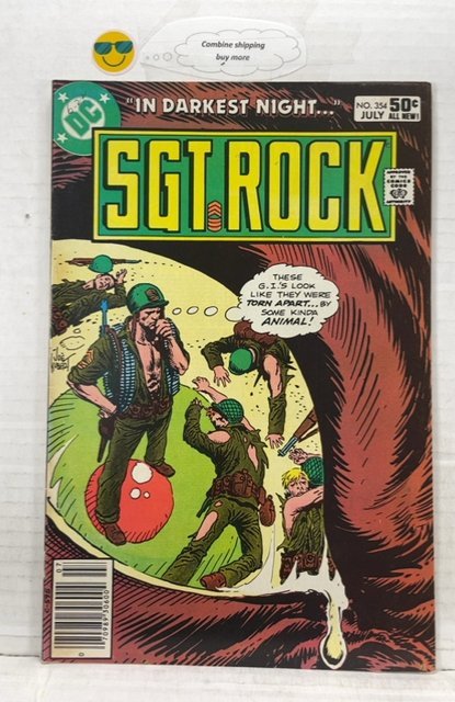 Sgt. Rock #354 (1981) War Comic | Comic Books - Bronze Age, DC Comics ...