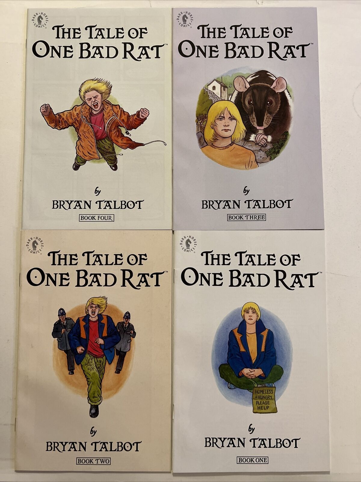 The Tale of One Bad Rat #1-4 Dark Horse Comic Lot / Series Run Wear See ...