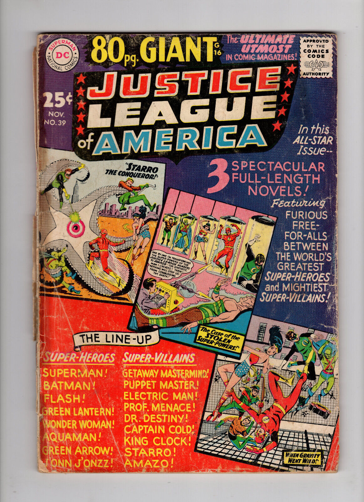 Justice League of America #39 Giant (1965, DC Comics) | Comic Books ...