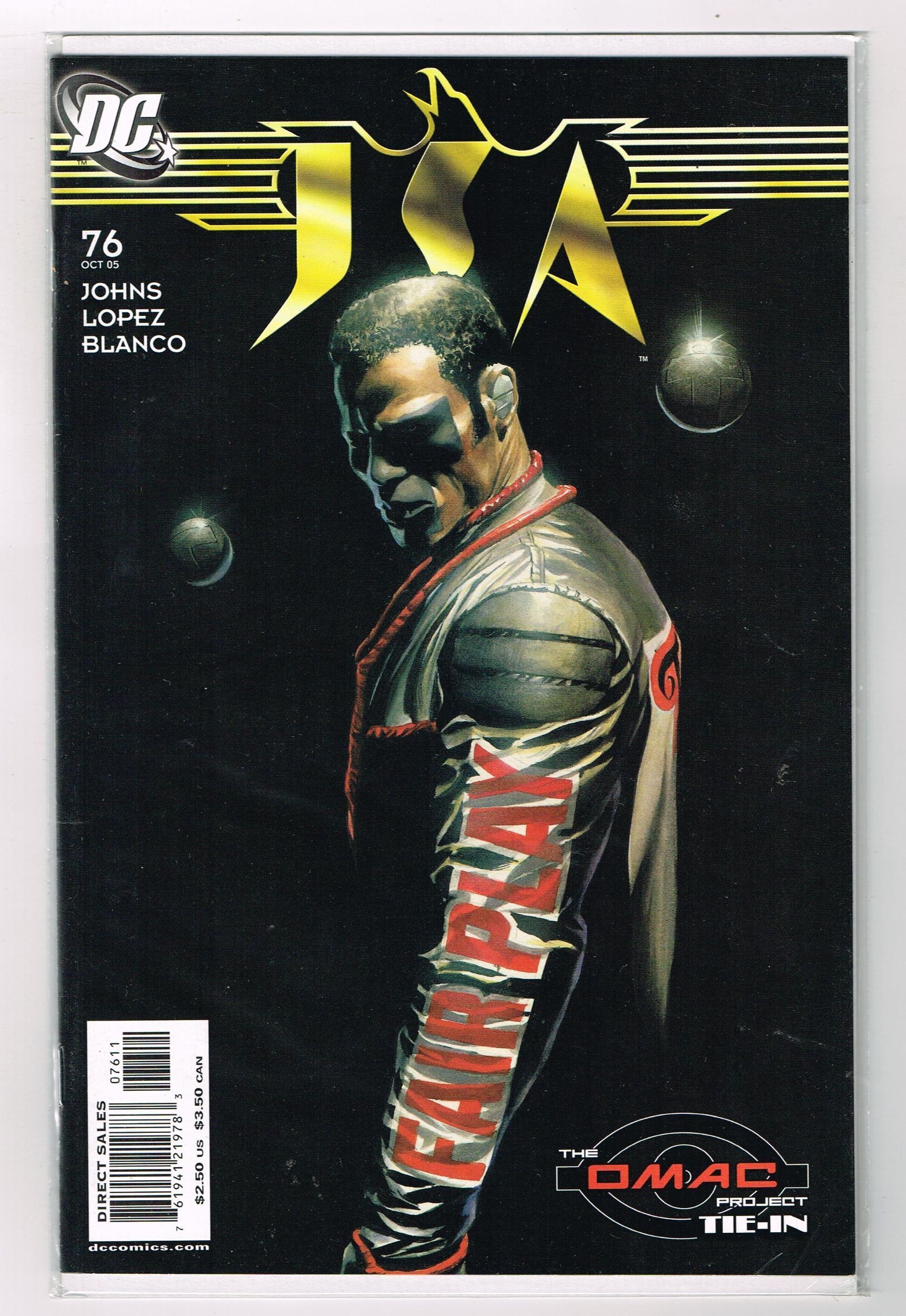 JSA #76 (2005) DC Comic Alex Ross Cover: The Omac Project Tie-In ...