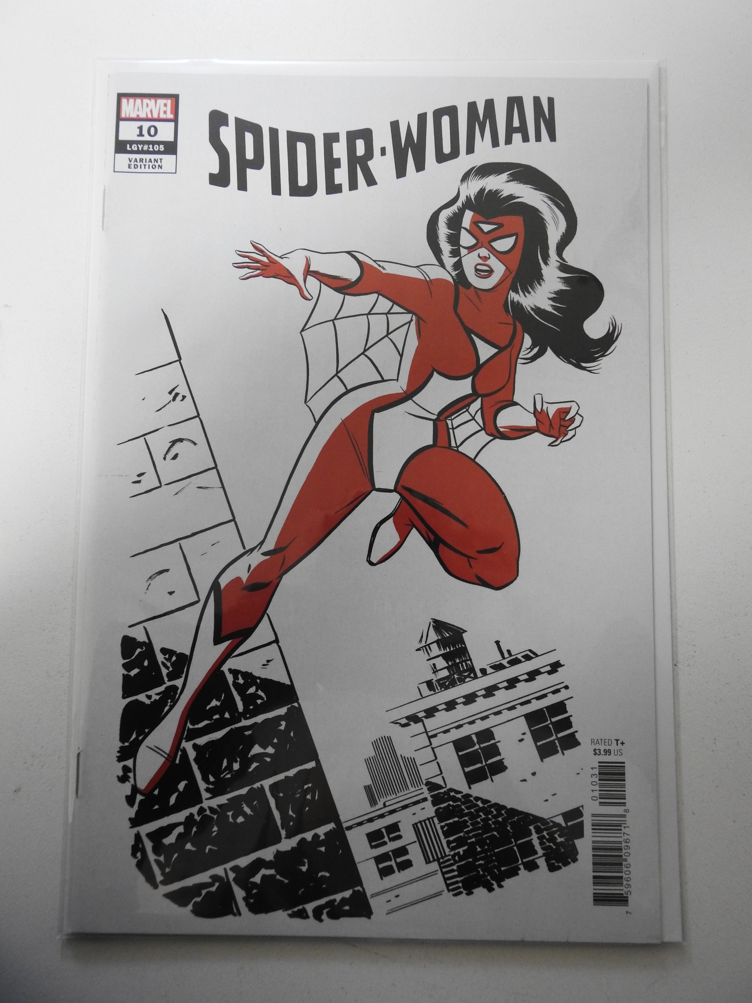 Spider-Woman #10 Michael Cho 'Spider-Woman Two-Tone' Cover (2021 ...