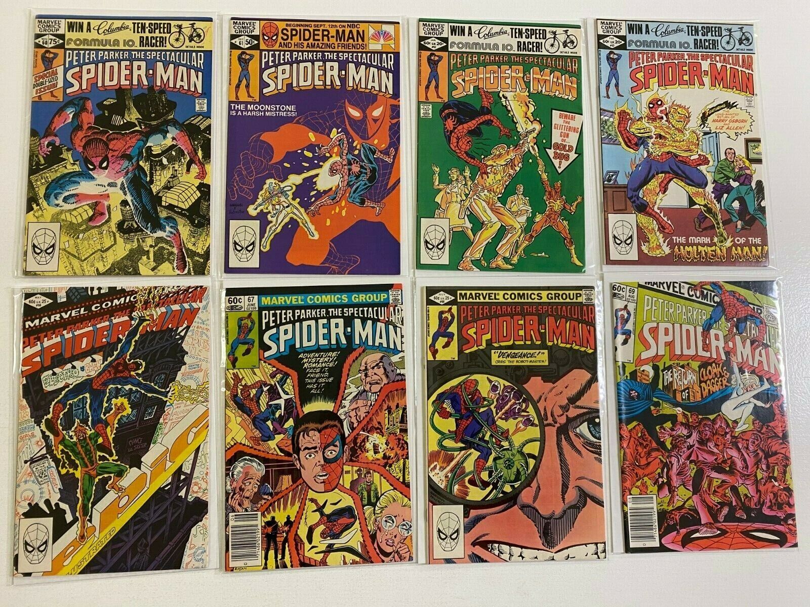 Spectacular Spider-Man lot 20 diff from:#60-88 6.0 FN (1981-84) | Comic ...