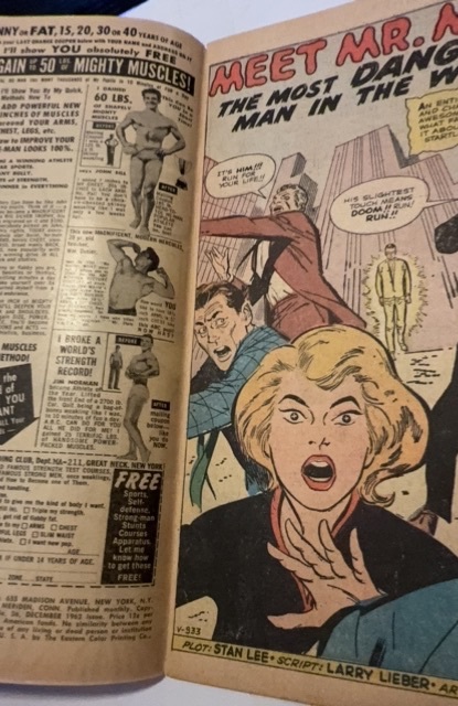 Tales of Suspense #36 (1962)Meet Mr Meek most dangerous man light ...