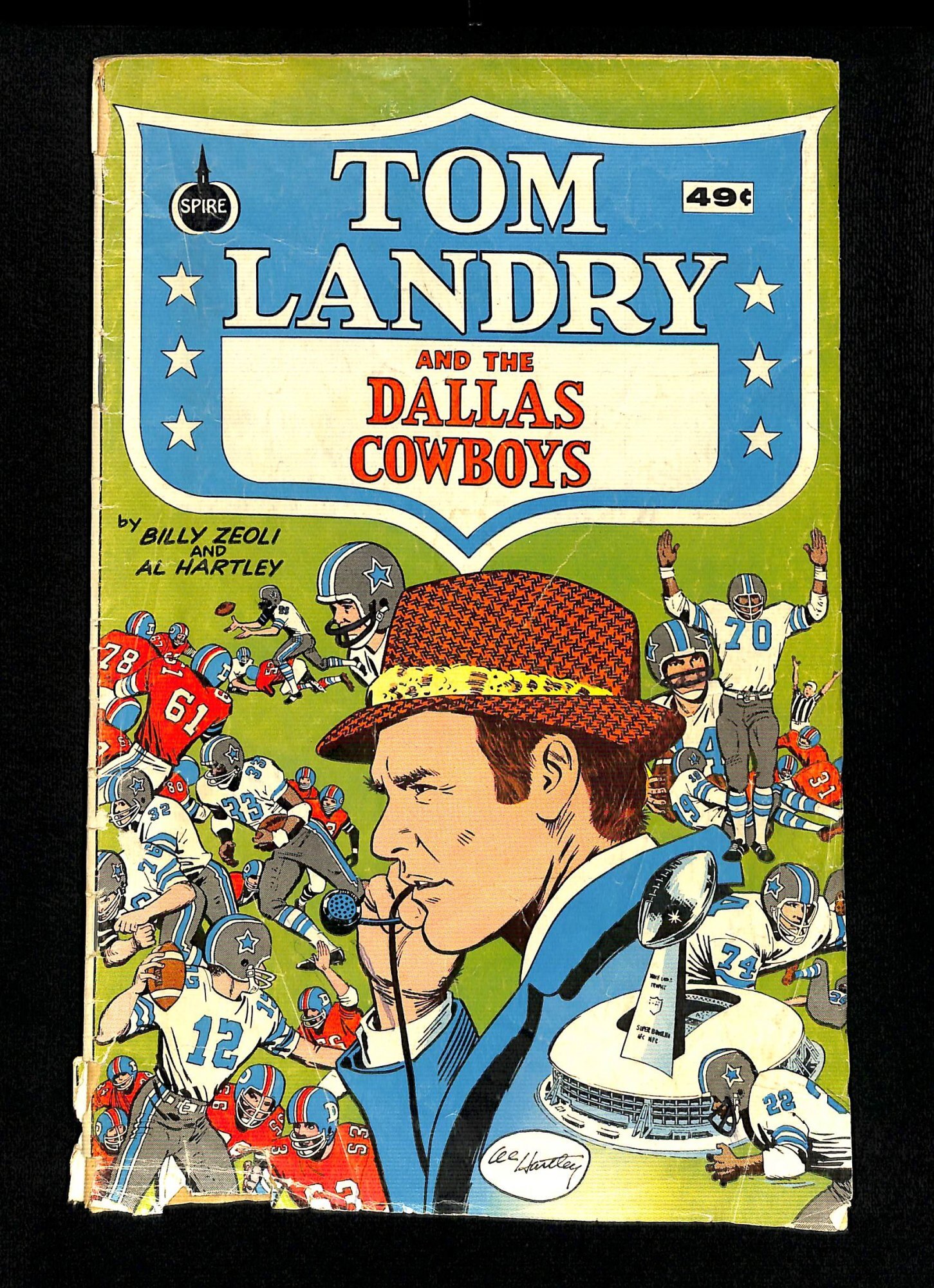 Tom Landry and the Dallas Cowboys #nn 49cs Variant | Full Runs & Sets ...