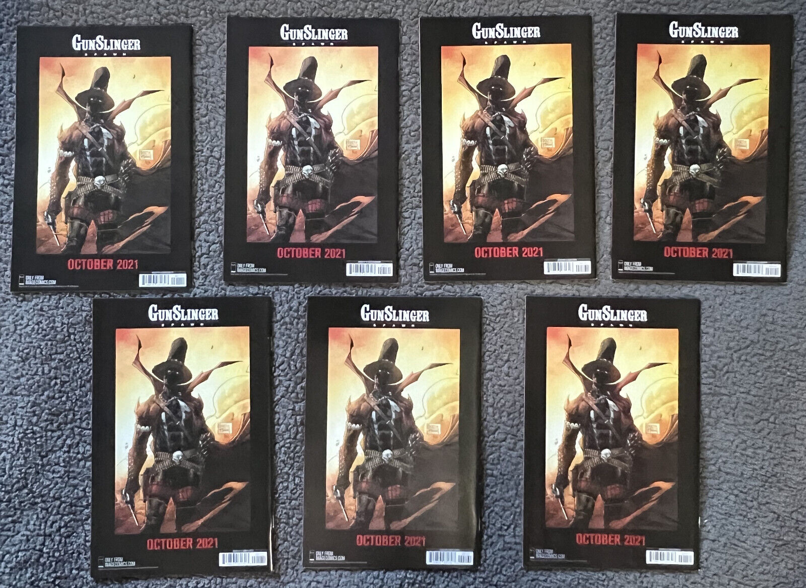 King Spawn LOT #1 - Seven First Issue Variants. McFarlane, Booth. (9.0 ...