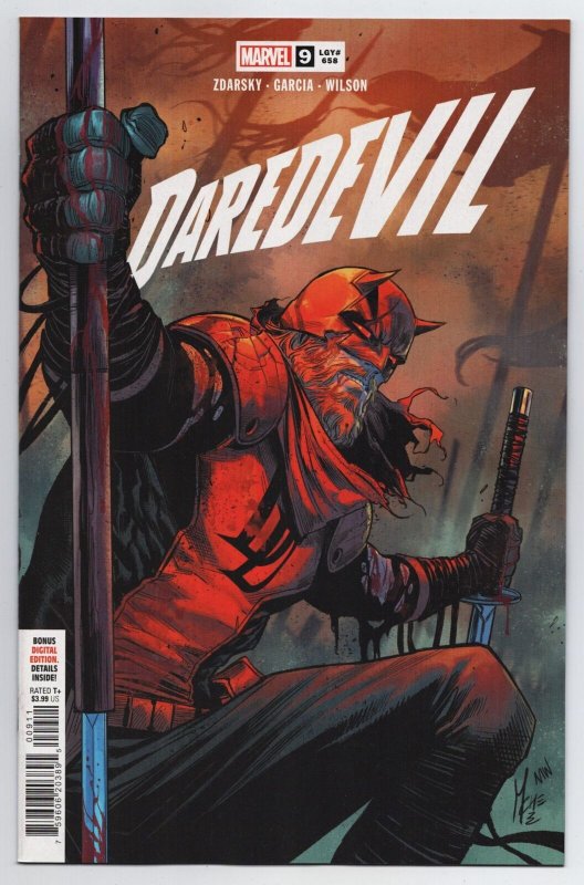 Daredevil #9 Marco Checchetto Main Cvr (Marvel, 2023) NM | Comic Books ...