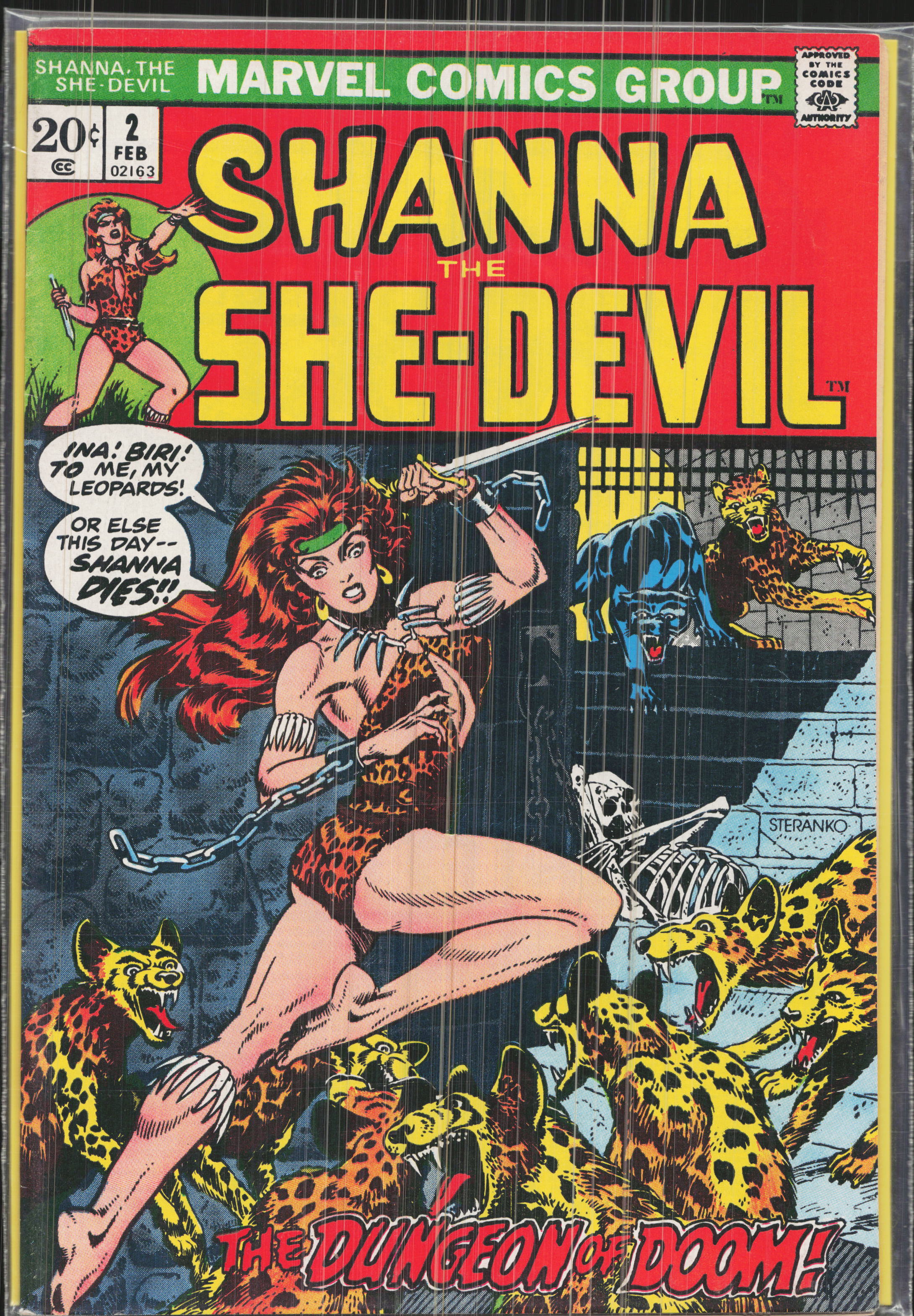 Shanna the She-Devil #2 (1973) Shanna the She-Devil | Comic Books ...