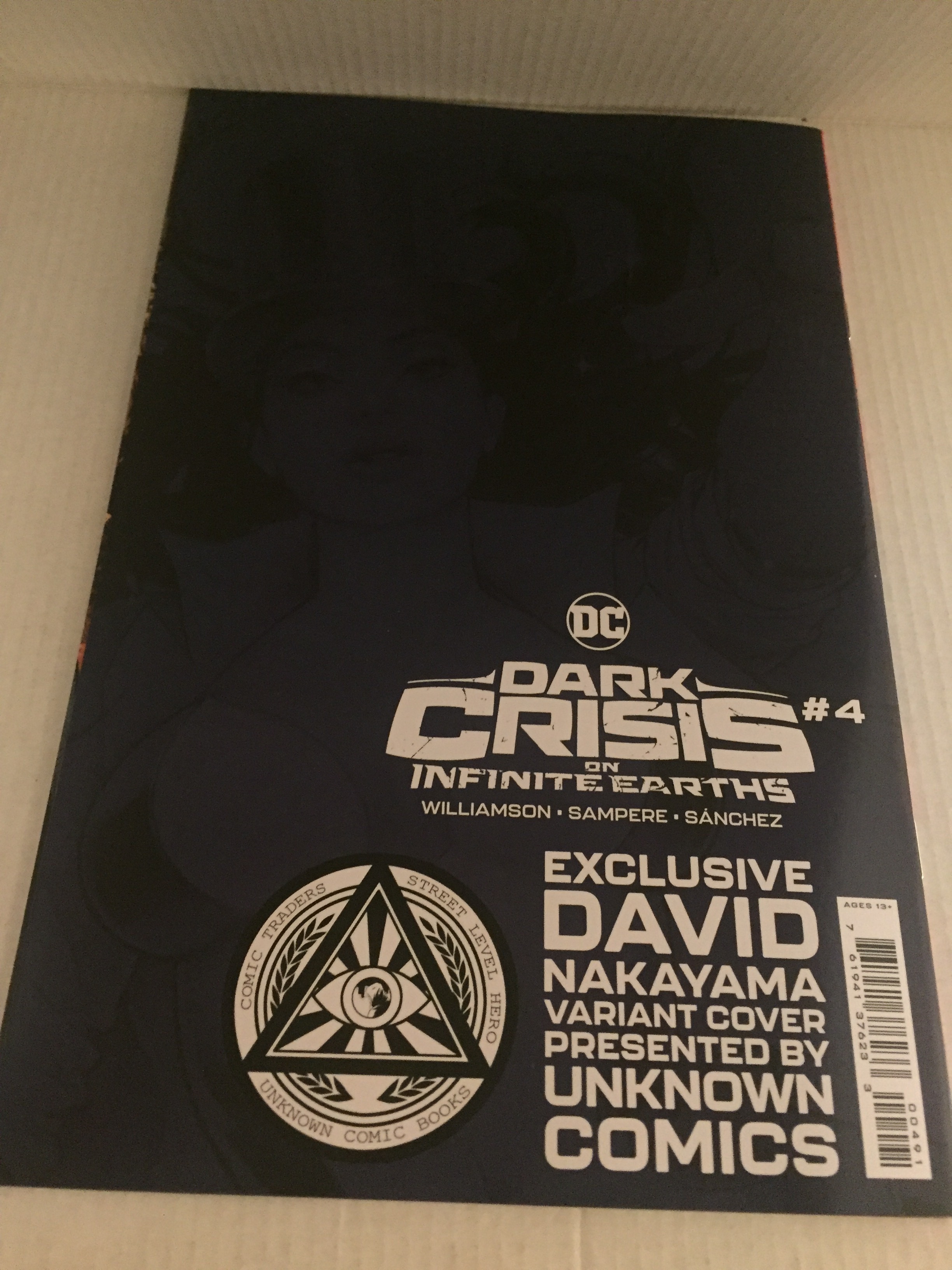 2022 DC Comics Dark Crisis on Infinite Earths David Nakayama Virgin ...