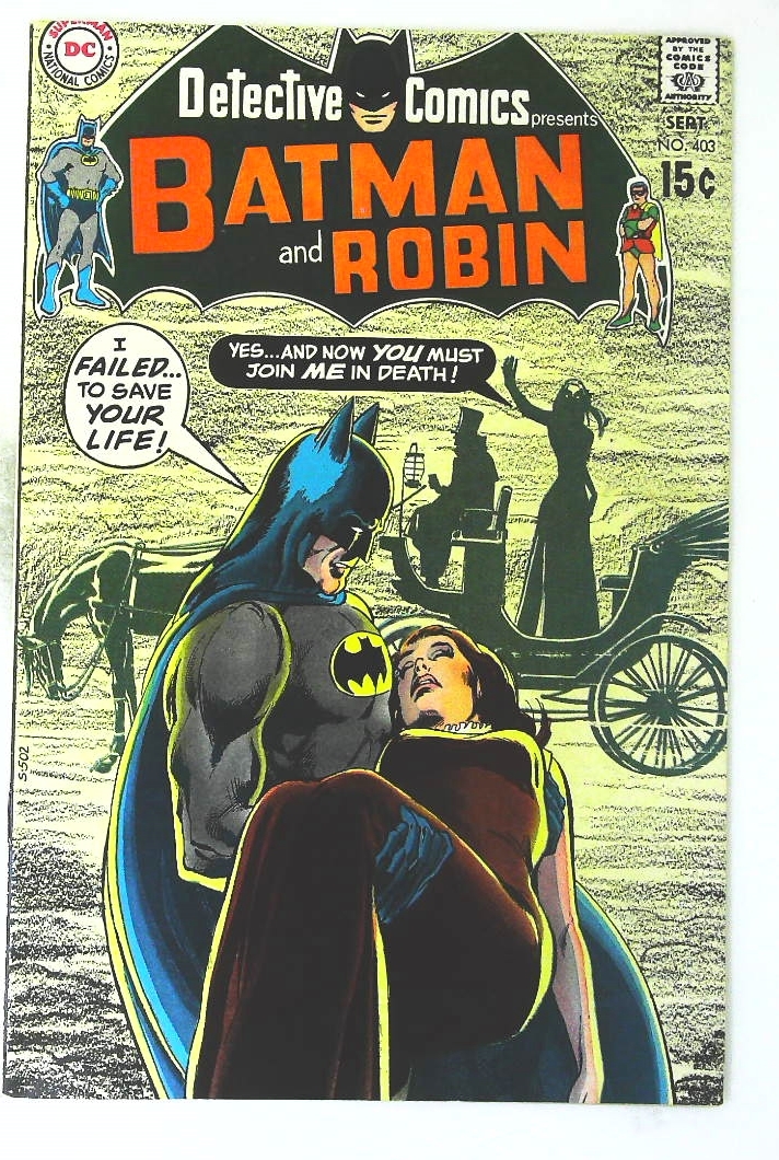 Detective Comics (1937 series) #403, VF (Actual scan) | Comic Books ...