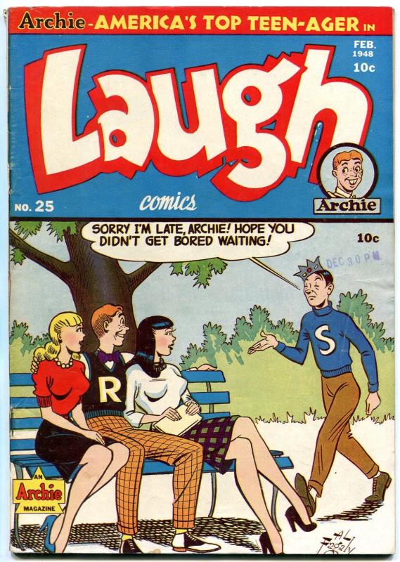 Laugh Comics #25 1948-Archie- Katy Keene- Suzie- Spicy Lingerie GGA FN ...