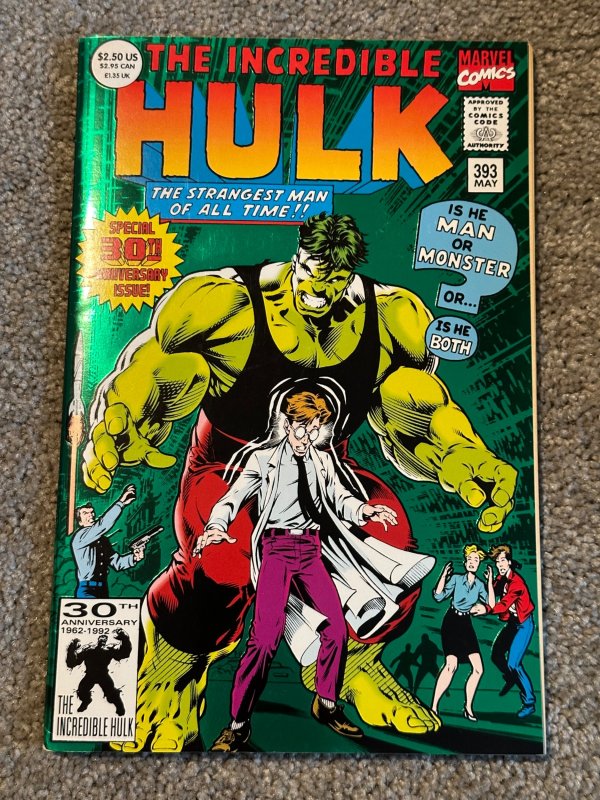 The Incredible Hulk #393 (1992) | Comic Books - Modern Age, Marvel ...