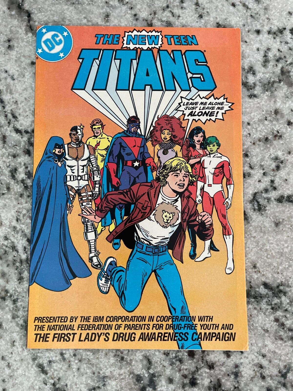 New Teen Titans First Lady Drug Awareness Campaign VF/NM DC Comic Book ...