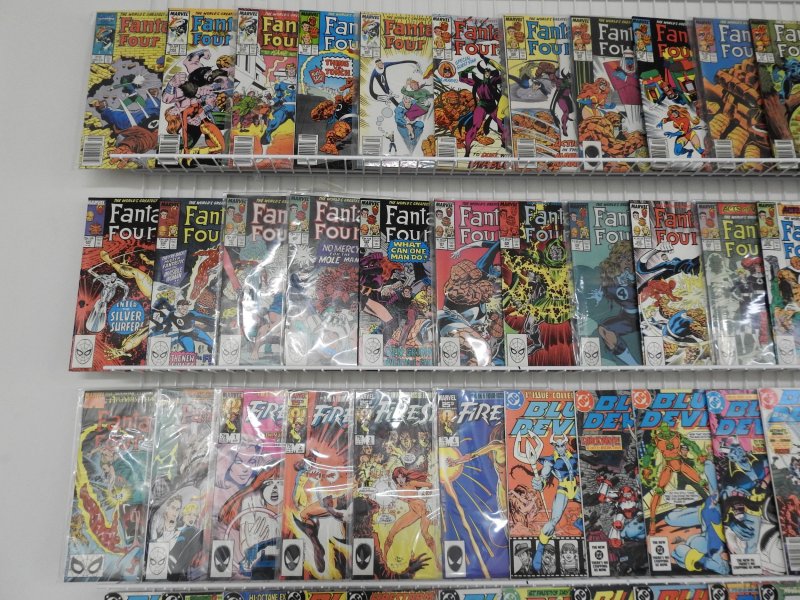 Huge Lot 180+ Comics W/ Fantastic Four, Blue Devil, Wolverine, +More ...