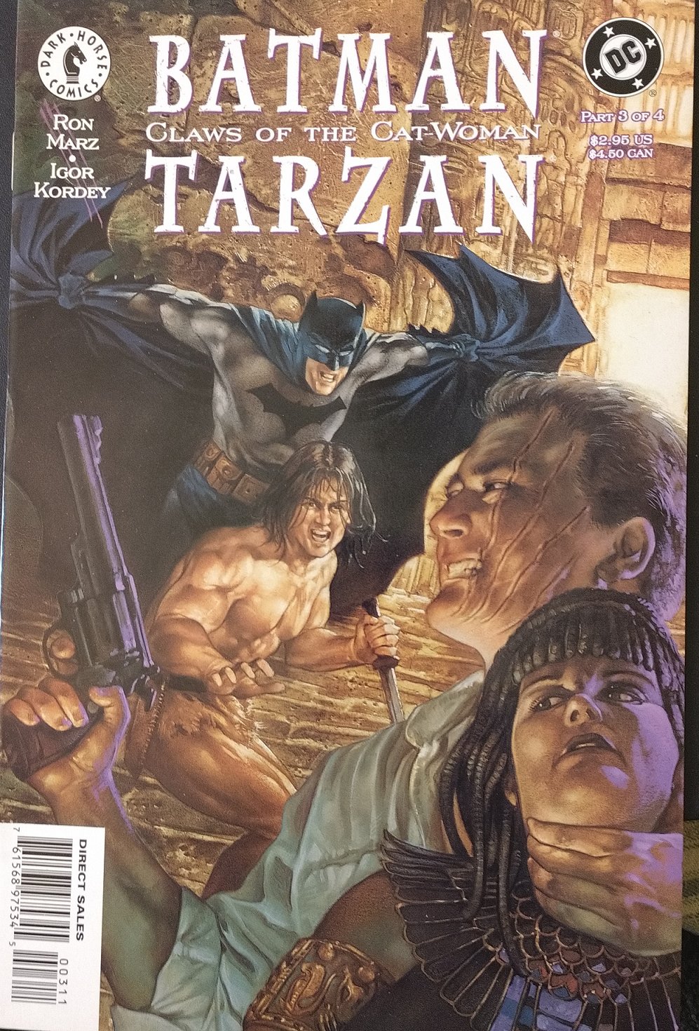 Batman/Tarzan: Claws of The Cat-Woman #3 (1999) | Comic Books - Modern ...