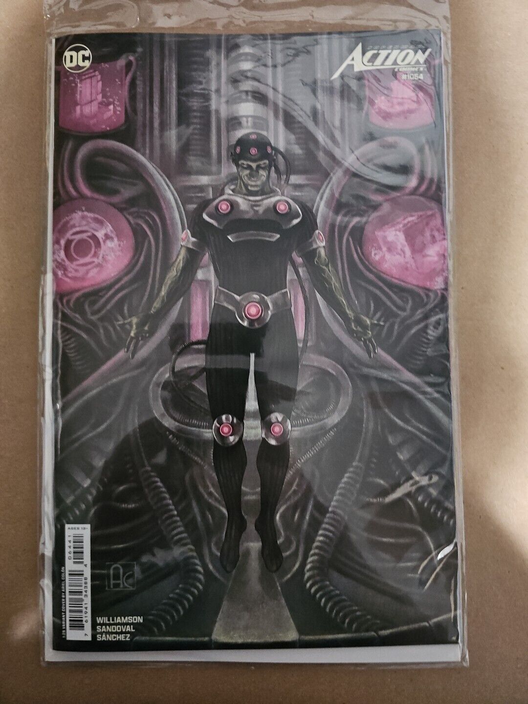 Action Comics #1064 1:25 Ariel Colon Variant 2024 DC House of Brainiac ...