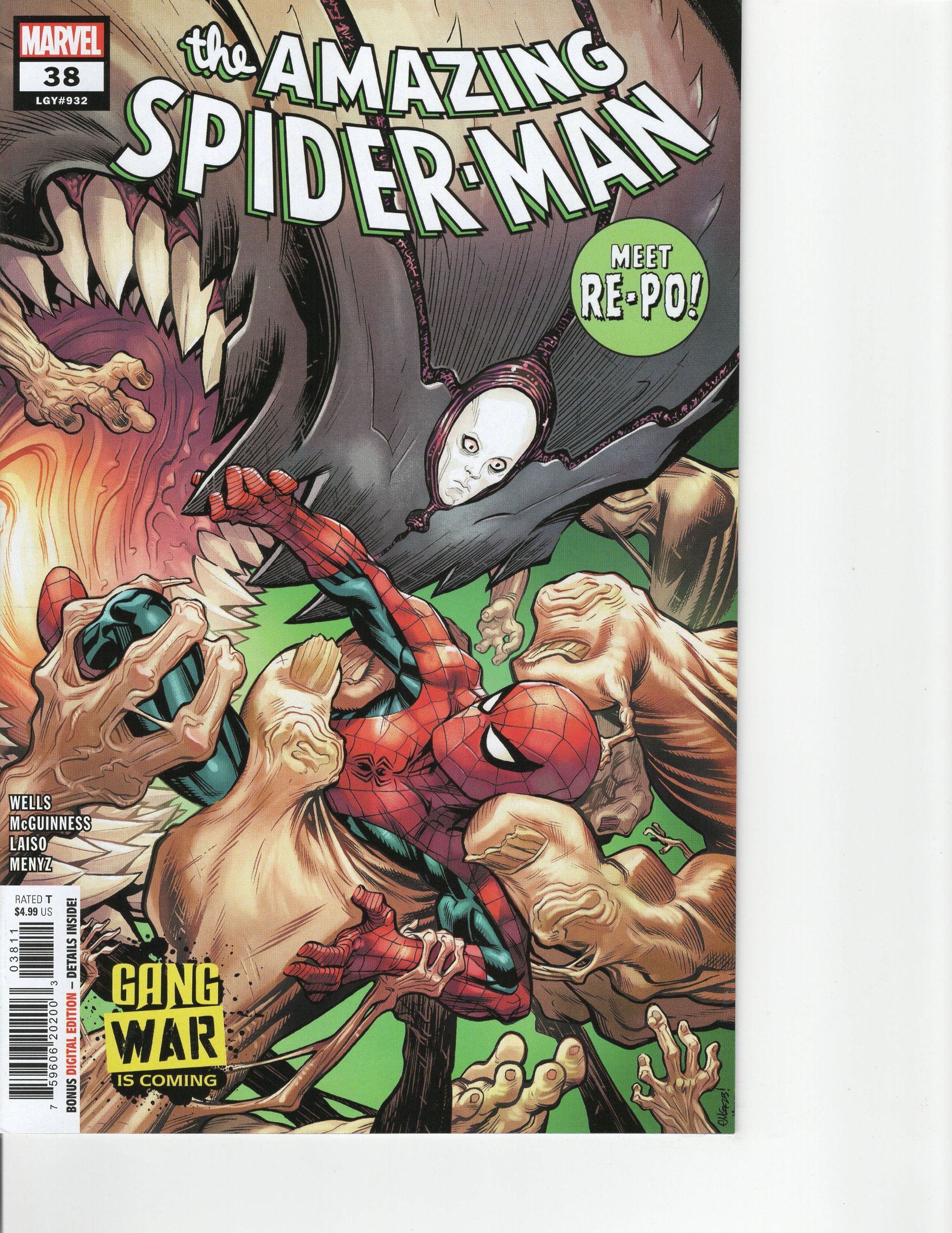 The Amazing Spider-Man #38 (2024) | Comic Books - Modern Age, Marvel ...