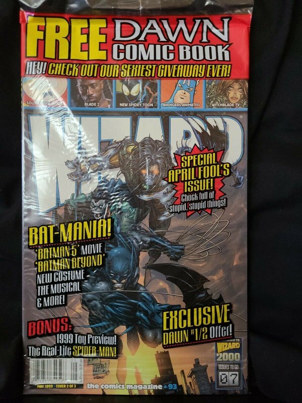 Wizard Magazine Issue 93 MAY 1999 Cover 2 of 3 Dawn Comic | Comic Books ...