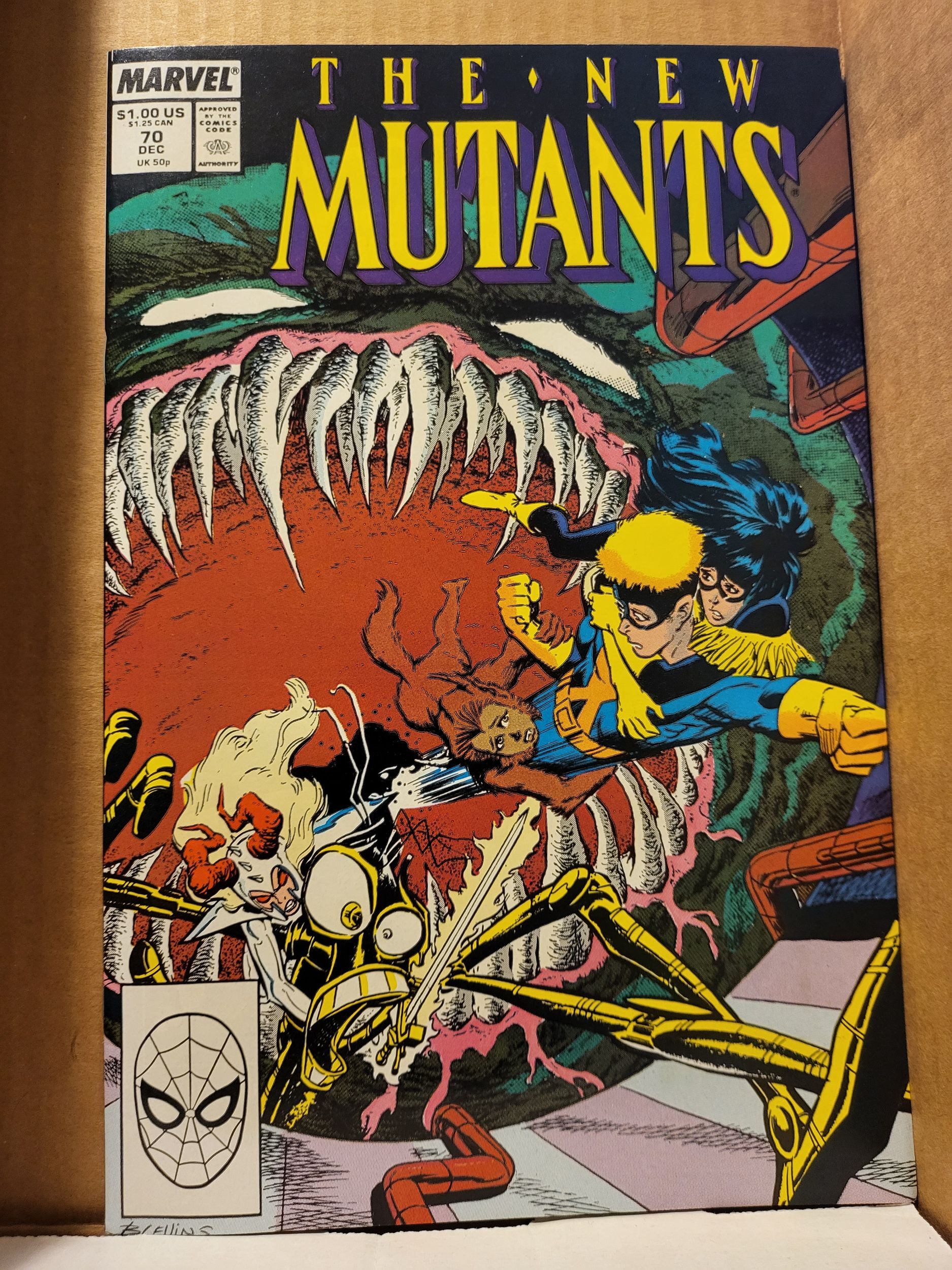 The New Mutants #70 (1988) rsb | Comic Books - Copper Age, Marvel, New ...