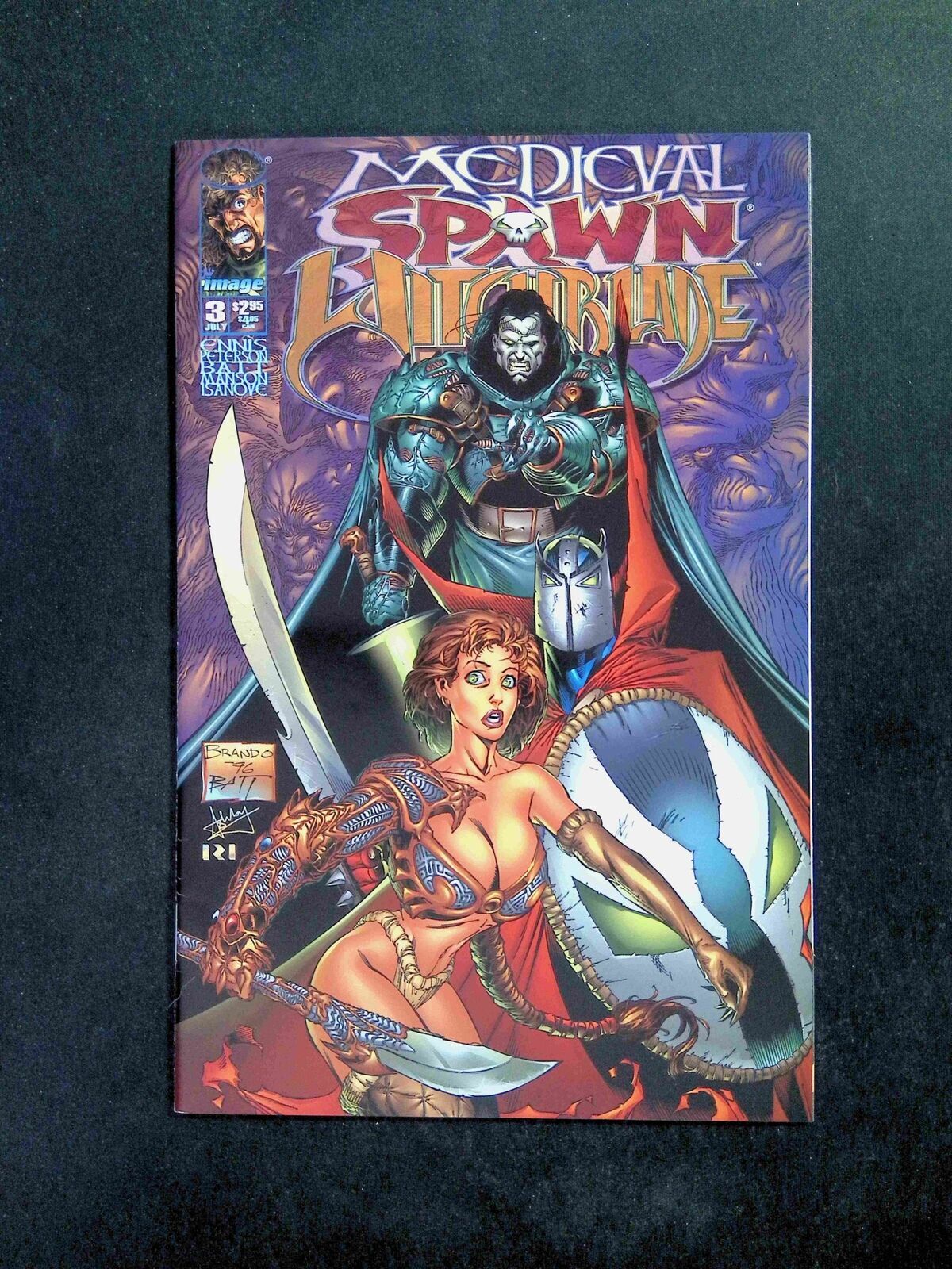 Medieval Spawn Witchblade #3 IMAGE Comics 1996 VF/NM | Comic Books - Modern Age, Image Comics ...