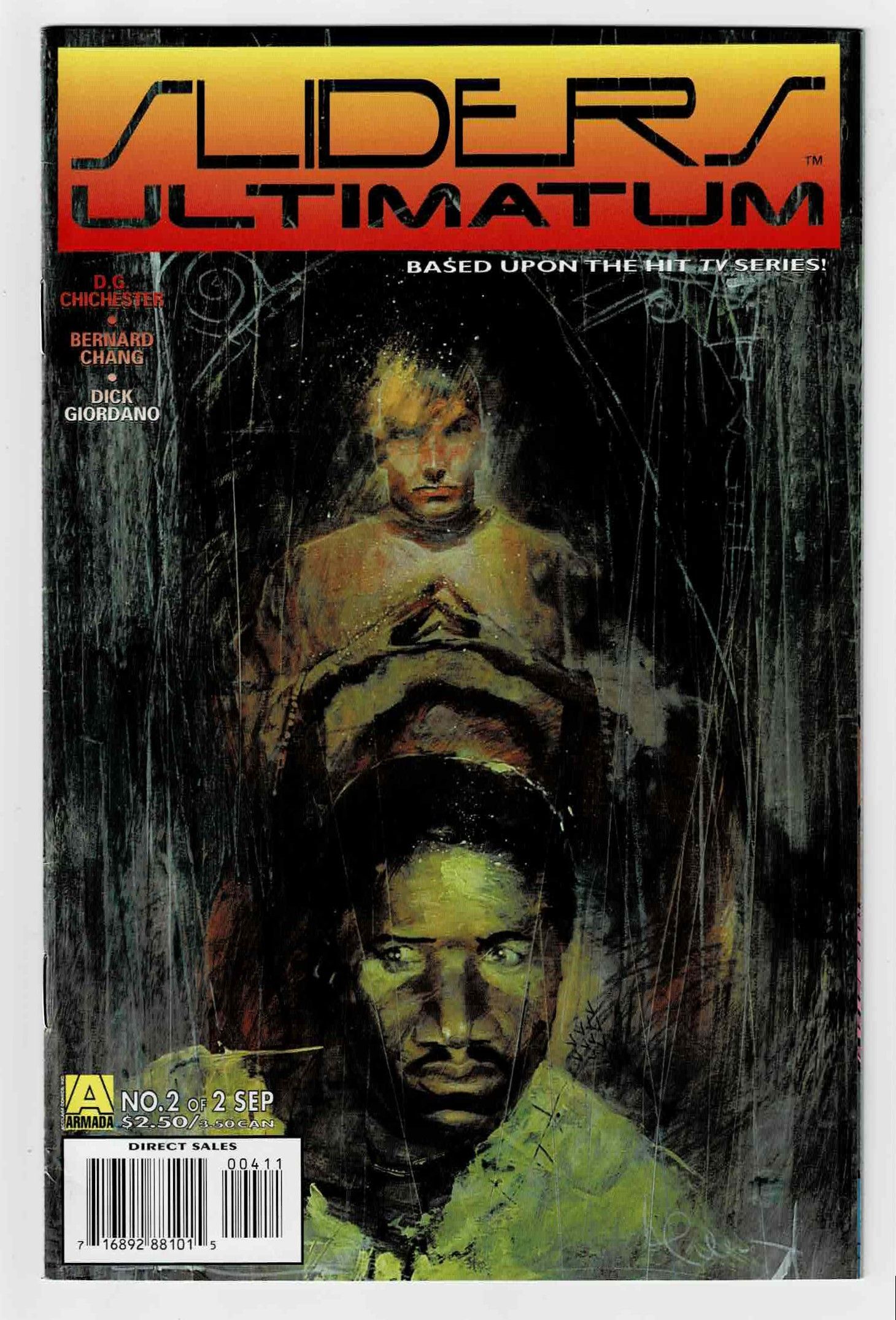 Sliders: Ultimatum #2 (1996), NM (9.4) Worlds are threatened with ...