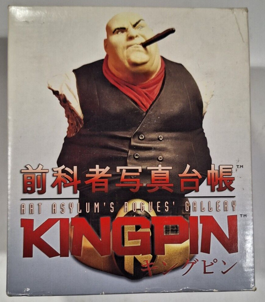 Kingpin ART Asylum Rogues Gallery Limited Edition Bust (2002) 176/6500 ...