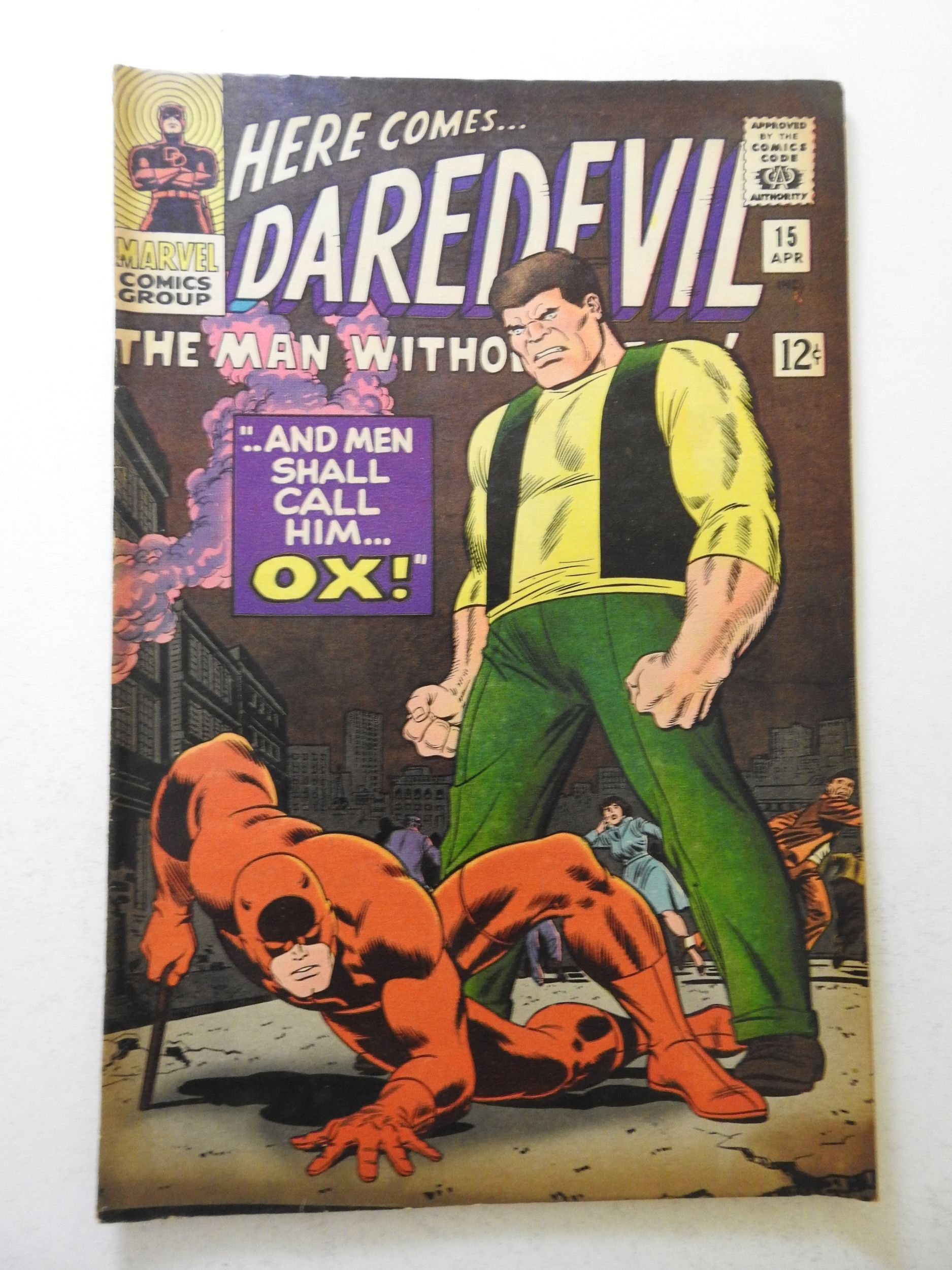 Daredevil #15 (1966) VG+ Condition | Comic Books - Silver Age, Marvel ...