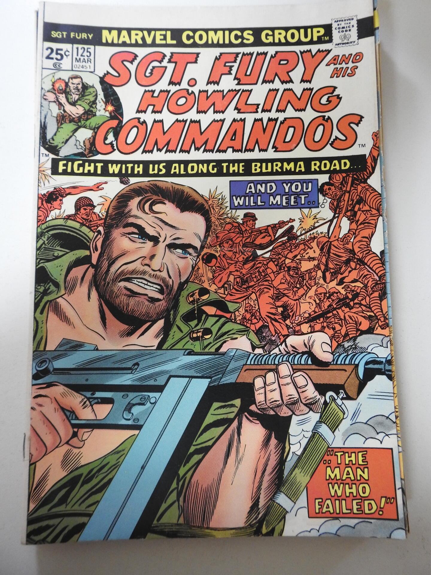 Sgt. Fury and His Howling Commandos #125 (1975) | Comic Books - Bronze ...