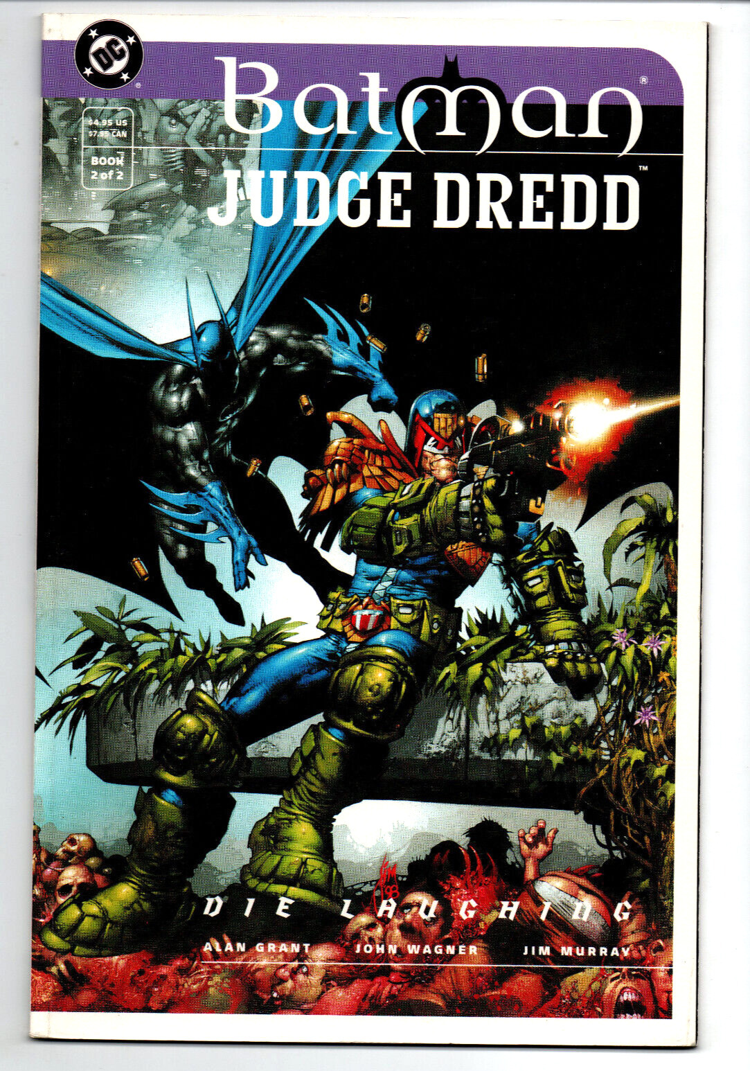 Batman/Judge Dredd: Die Laughing #1 & 2 Complete Set - 1998 - NM ...