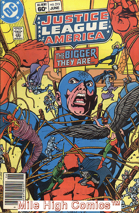 JUSTICE LEAGUE OF AMERICA (1960 Series) (DC) #215 NEWSSTAND Good Comics ...