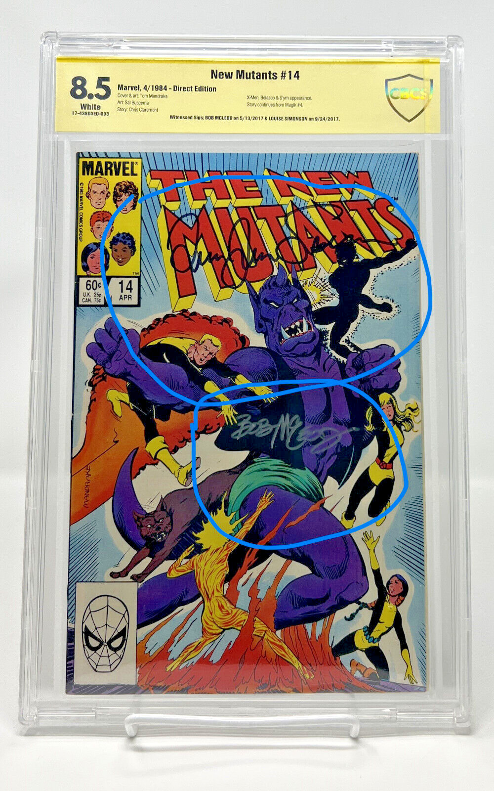 NEW MUTANTS 14 - MAGIK JOINS NEW MUTANTS -Sig McLeod & Simonson ...