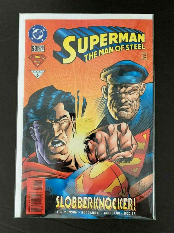 Superman The Man Of Steel #53 Dc Comics 1996 Vf | Comic Books - Modern ...