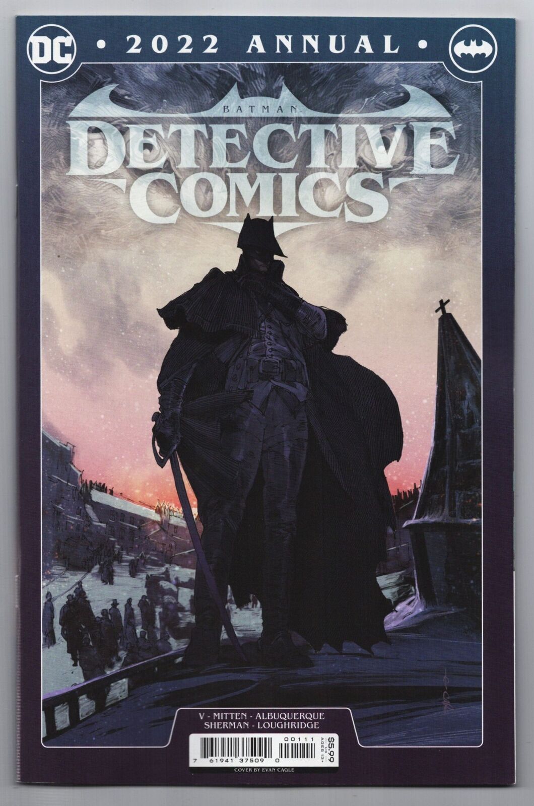 Detective Comics 2022 Annual #1 Cvr A Evan Cagle (DC, 2022) NM | Comic ...