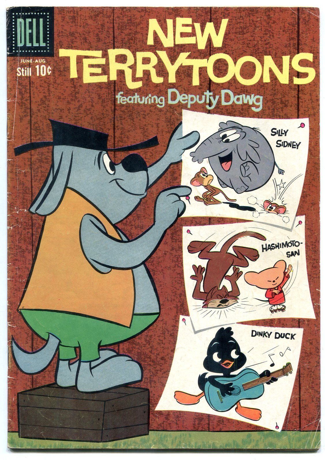 New Terrytoons #1 1960-1St Deputy Dawg and Dinky Duck VG | Comic Books ...