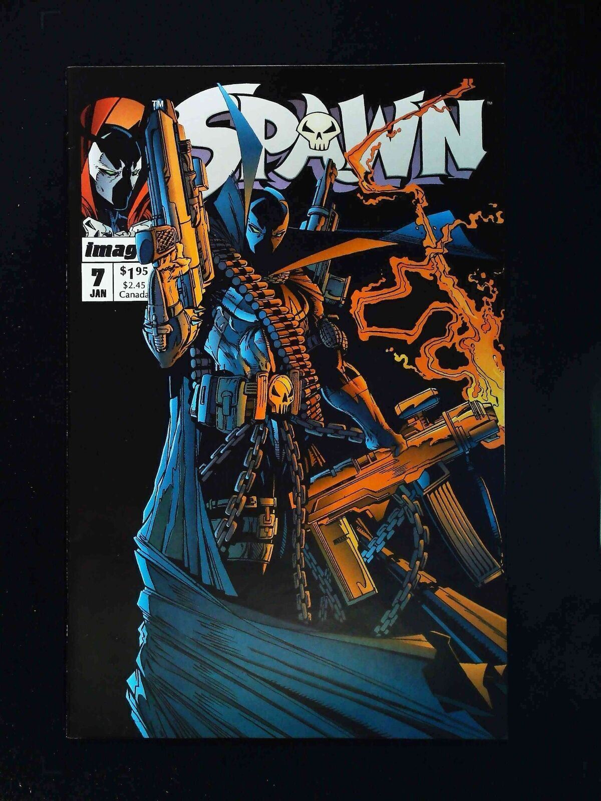 Spawn #7D Image Comics 1993 Vf+ Variant Cover | Comic Books - Modern ...