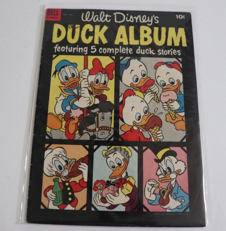 Walt Disneys Duck Album Four Color #586 Dell Comics 1954 Donald Duck ...