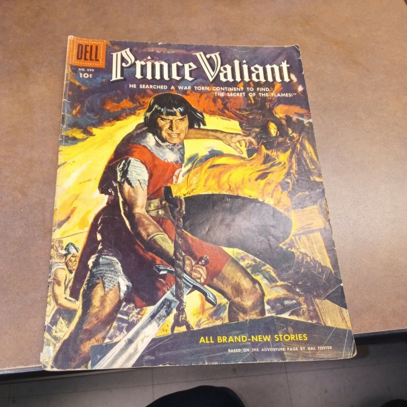 Prince Valiant 4 Issue Silver Age Dell Comics Lot Run Set Collection ...