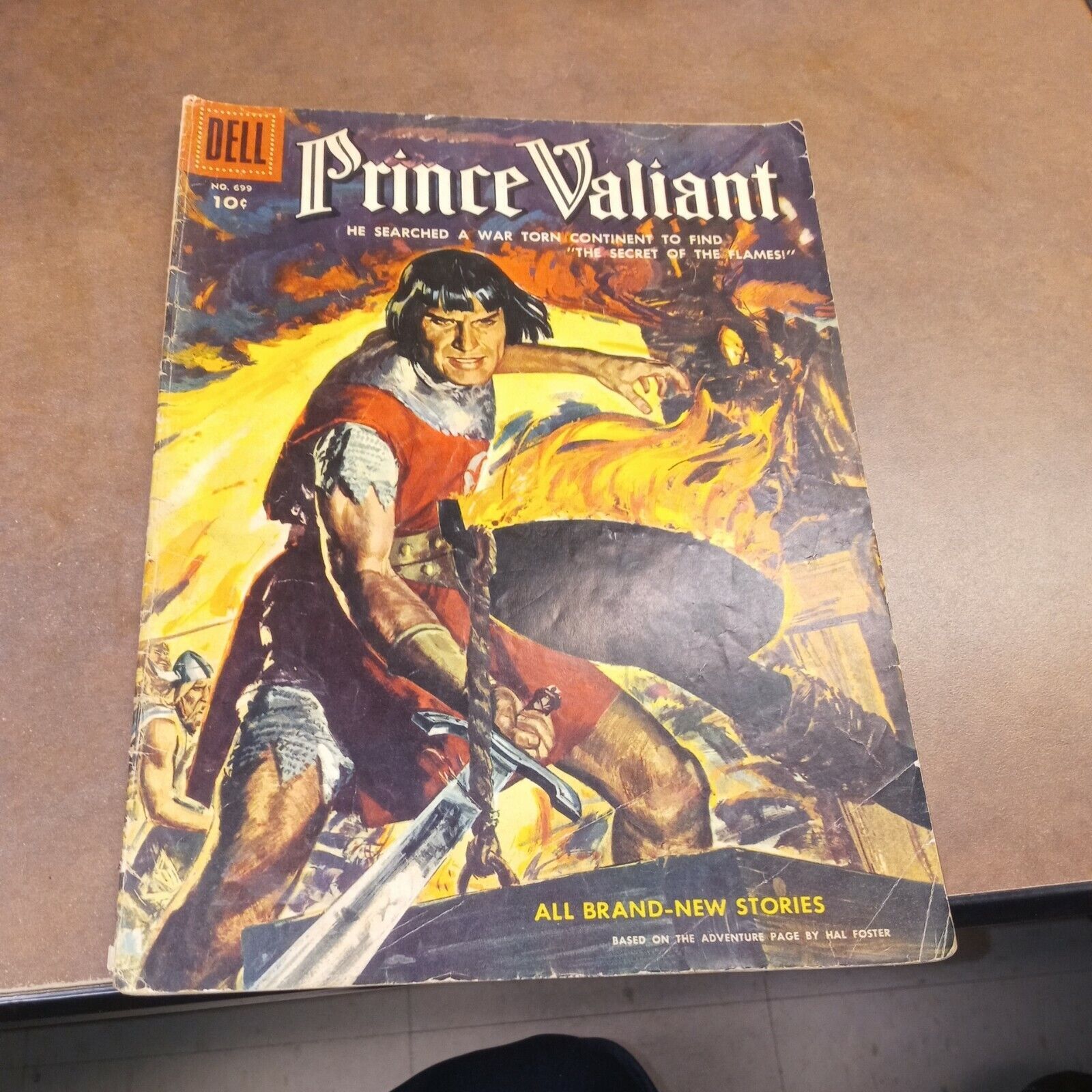 Prince Valiant 4 Issue Silver Age Dell Comics Lot Run Set Collection ...