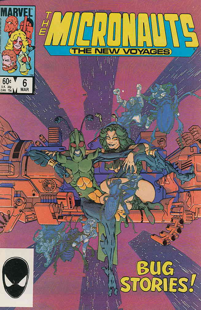 Micronauts (Vol. 2) #6 VG ; Marvel | low grade comic the New Voyages ...