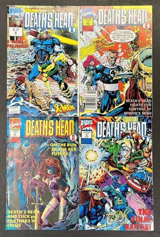 Death's Head II (1992) #'s 1 2 3 4 Complete VF/NM (9.0) Lot Liam Sharp ...