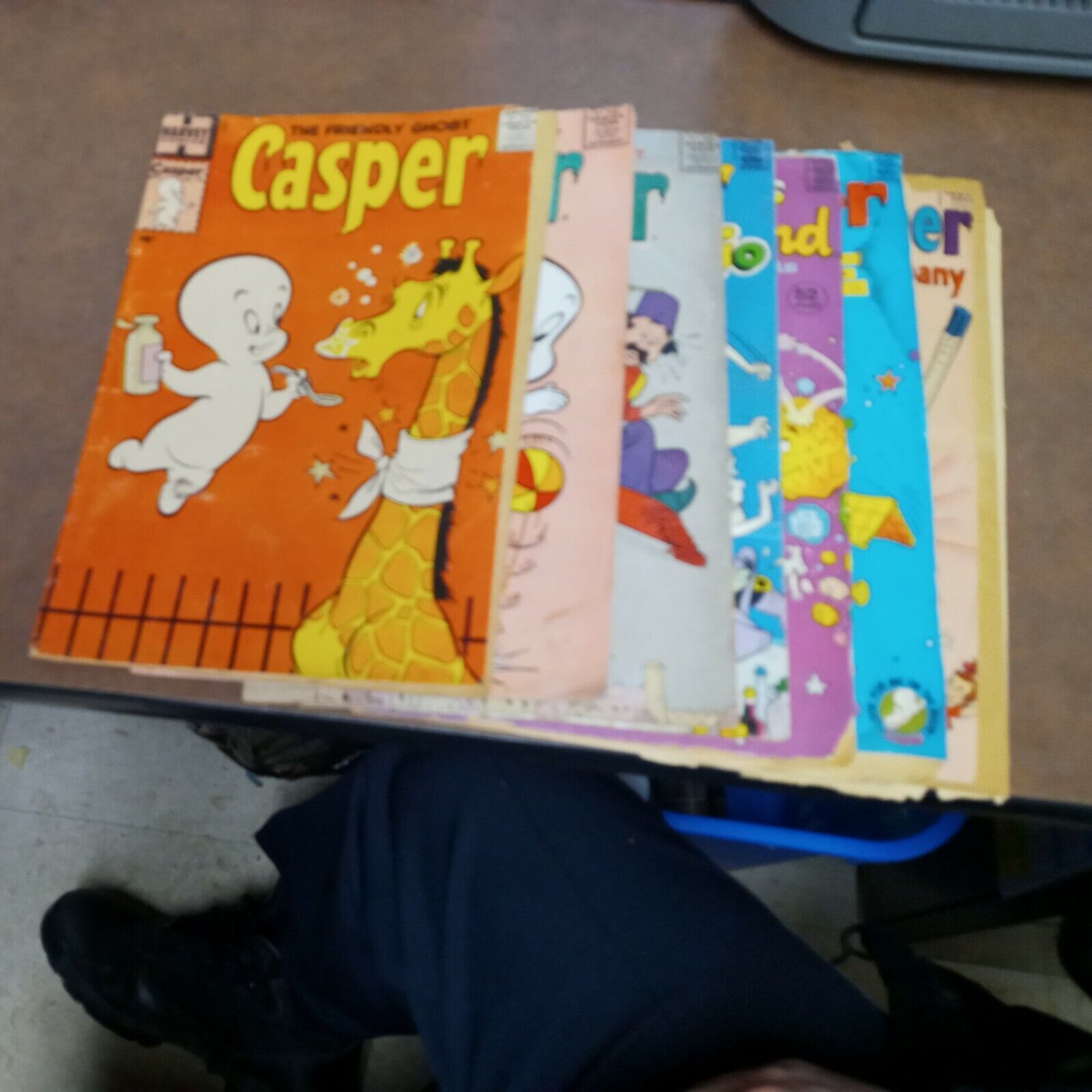 Casper The Friendly Ghost Seven Issues Silver Bronze Age Comics Lot Run ...