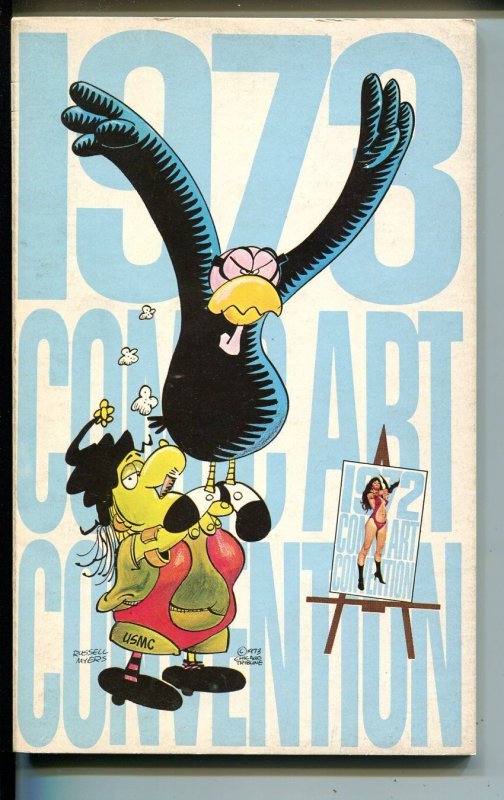 1973 Comic art Convention Program Book-Jack Kirby-Alex Toth-Sergio ...