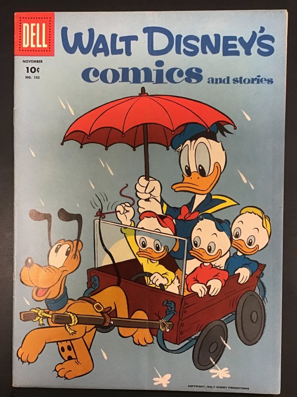 Walt Disney's Comics & Stories #182 (1955) | Comic Books - Golden Age ...
