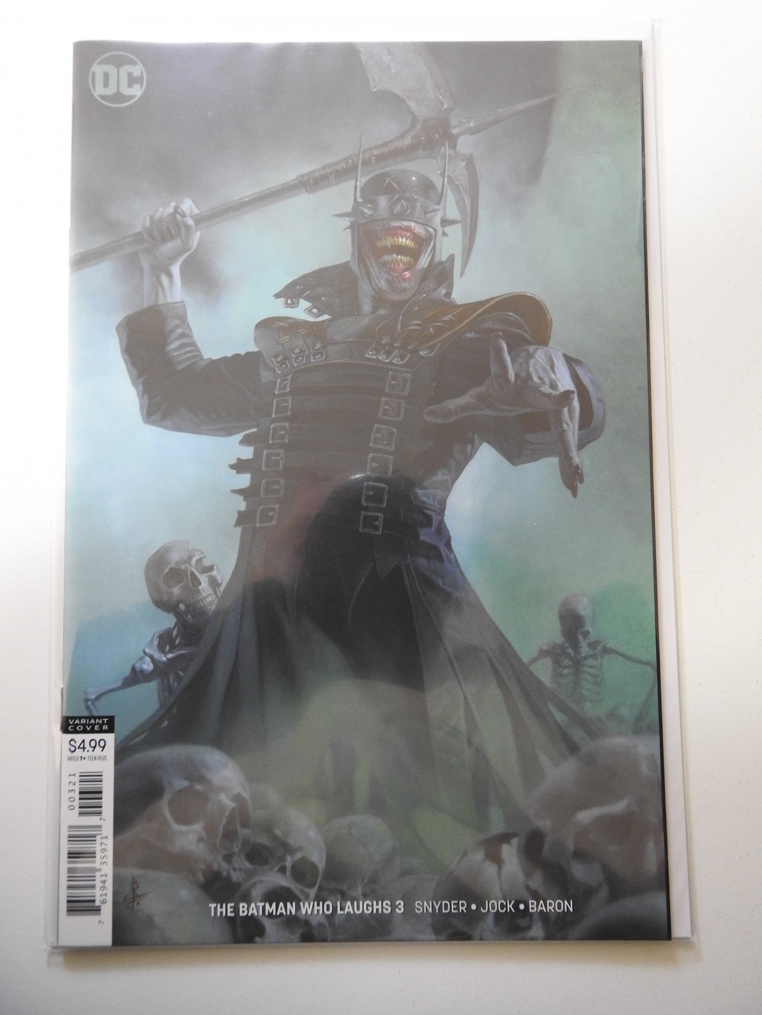The Batman Who Laughs #3 Riccardo Federici Variant Cover (2019) | Comic ...